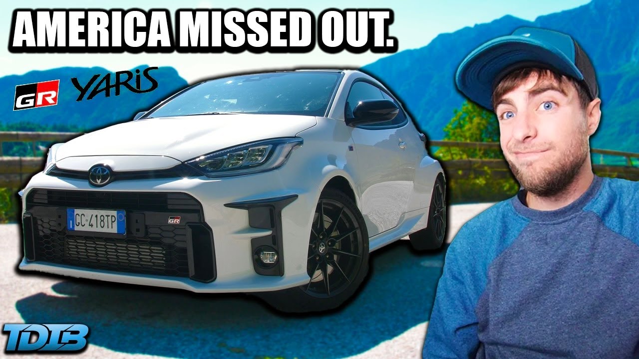 Watch me drive a Toyota GR Yaris through the streets of Italy