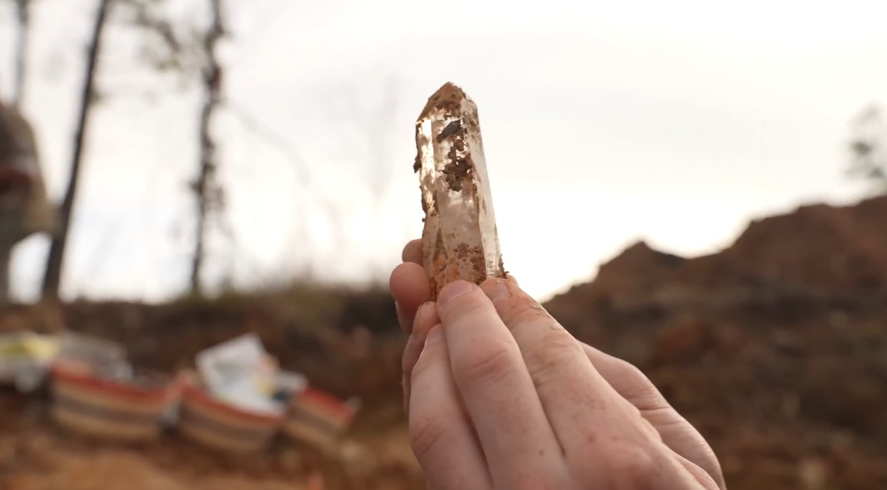 Private Mine Dig Leads to Rare Crystal Discovery