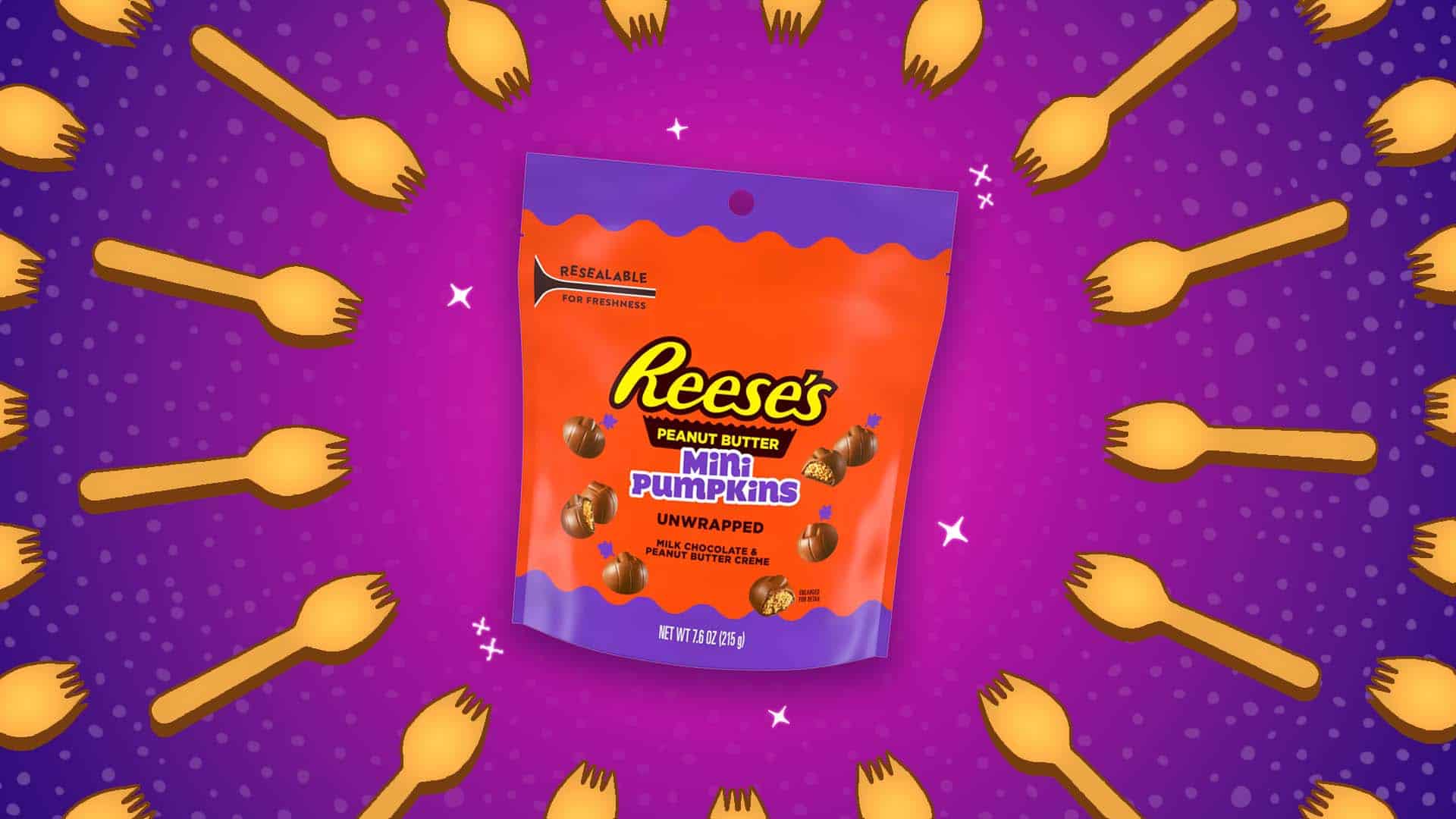 We Snagged the New Reese’s Peanut Butter Mini Pumpkins, Here’s Our Review