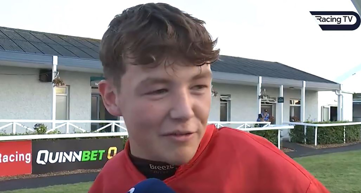 Irish teen jockey warms hearts with joyous interview after triumphant ...