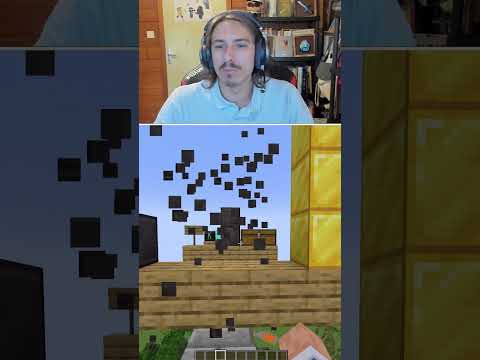 Quel est le Bloc Minecraft le plus LOURD ? #minecraft #shorts