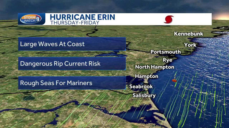 Track Hurricane Erin: See maps, spaghetti models and projected paths