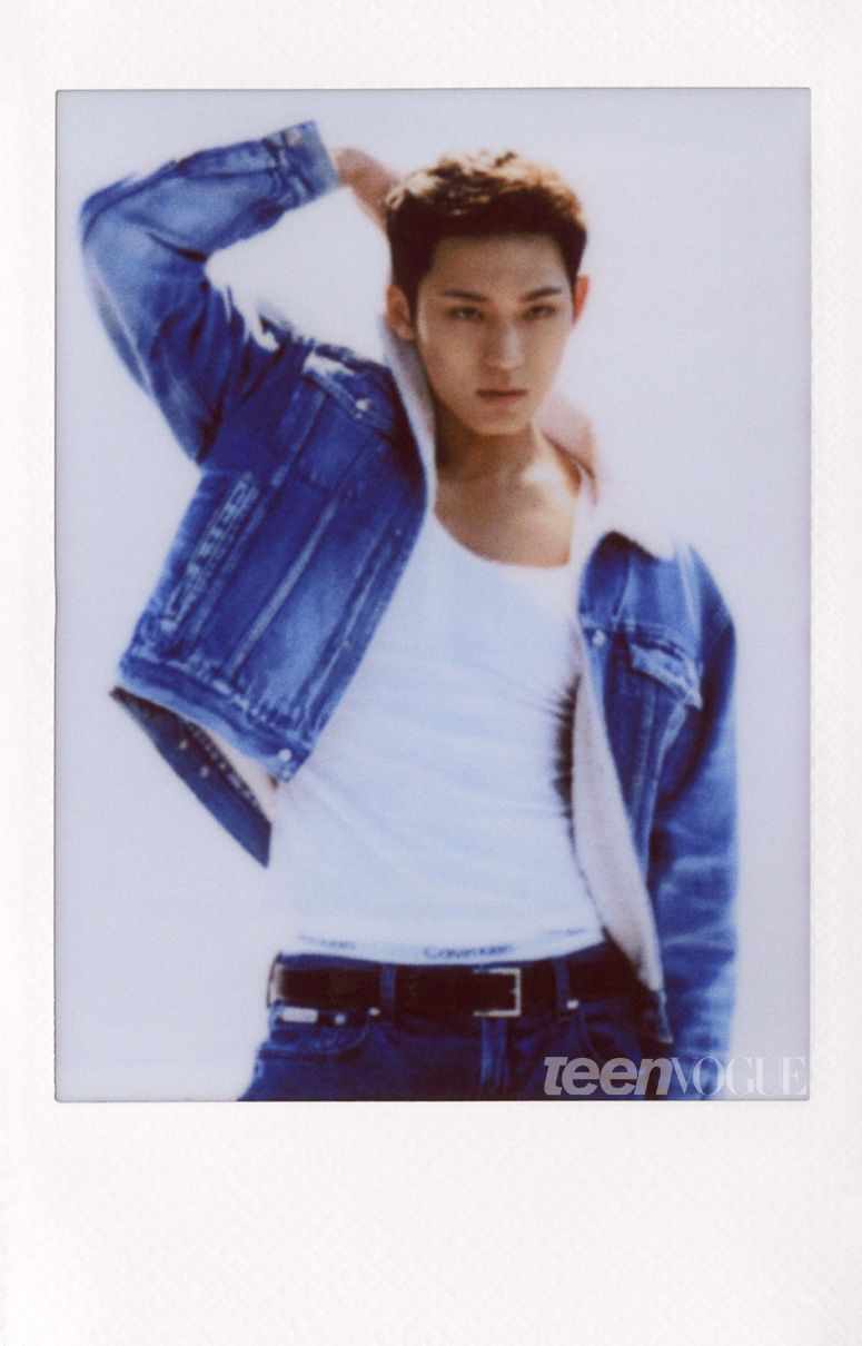 Go Behind Mingyu's Calvin Klein Fall 2025 Denim Campaign With These ...