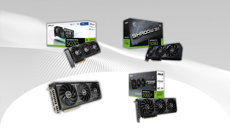 RTX 50er-Serie im Amazon-Angebot: NVIDIA Blackwell-Grafikkarten wie RTX ...