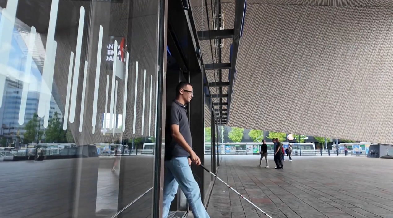 AI-Powered Glasses That Help The Blind Navigate The World