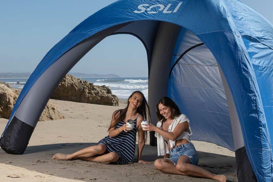 SOLI Air Canopy, un parasol gonflable pas comme les autres pour ...