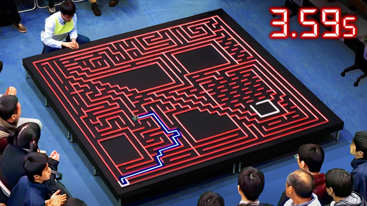 Inside the World’s Fastest Maze-Solving Showdown