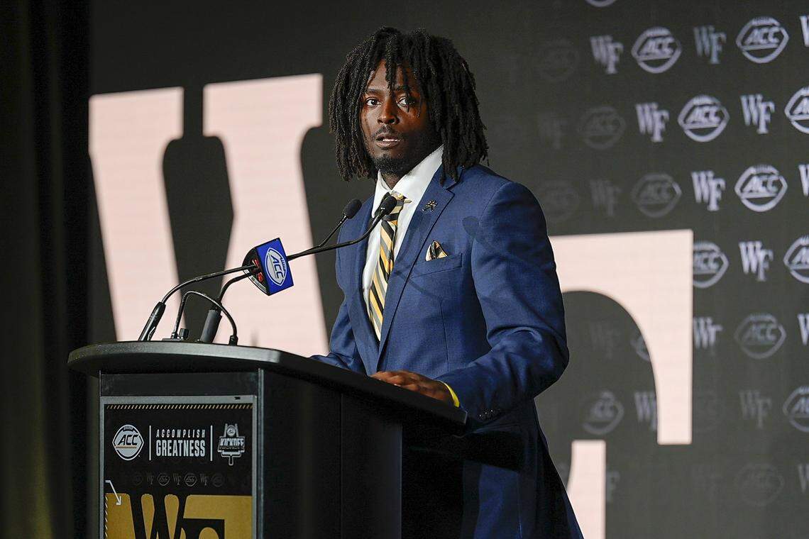 How a childhood promise drives Wake Forest running back Demond Claiborne