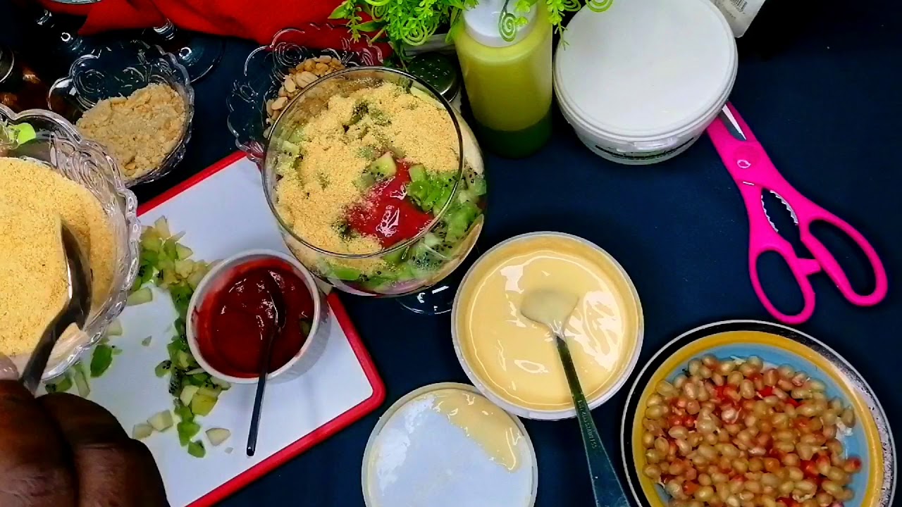 Fruity Nutty Parfait Delight