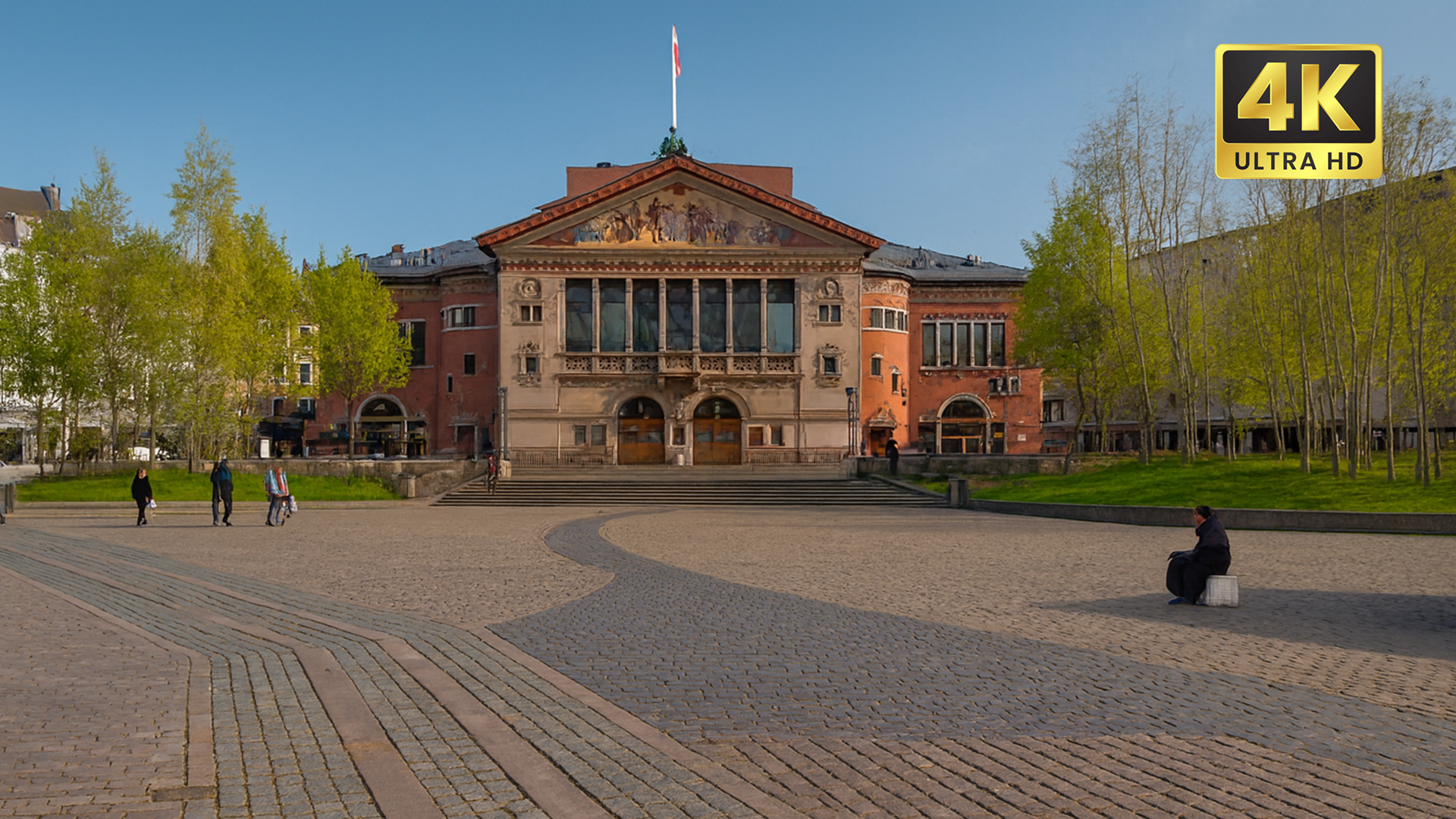 Aarhus, Denmark – Walking Tour from ARoS to Aarhus Ø (Part 2) 4K