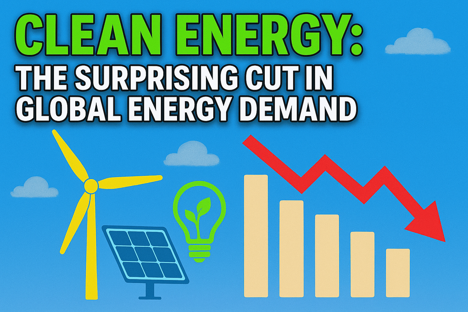 Clean Energy: The Surprising Cut in Global Energy Demand