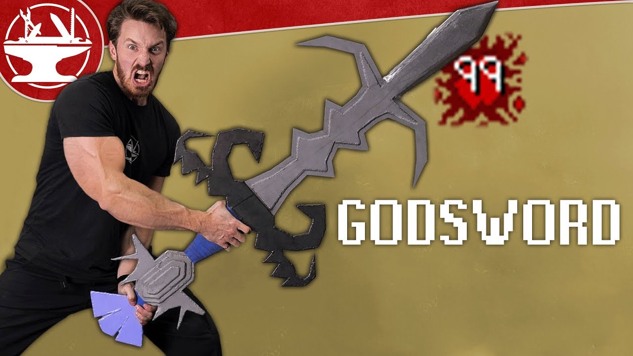 Real-life RuneScape weapon: Godsword build reveal