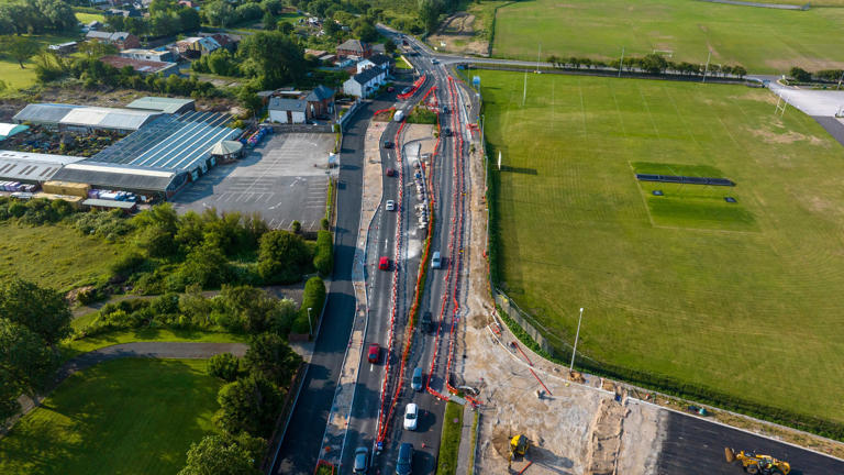 Five nights of closures begin as Blackpool roadworks continue on Common ...