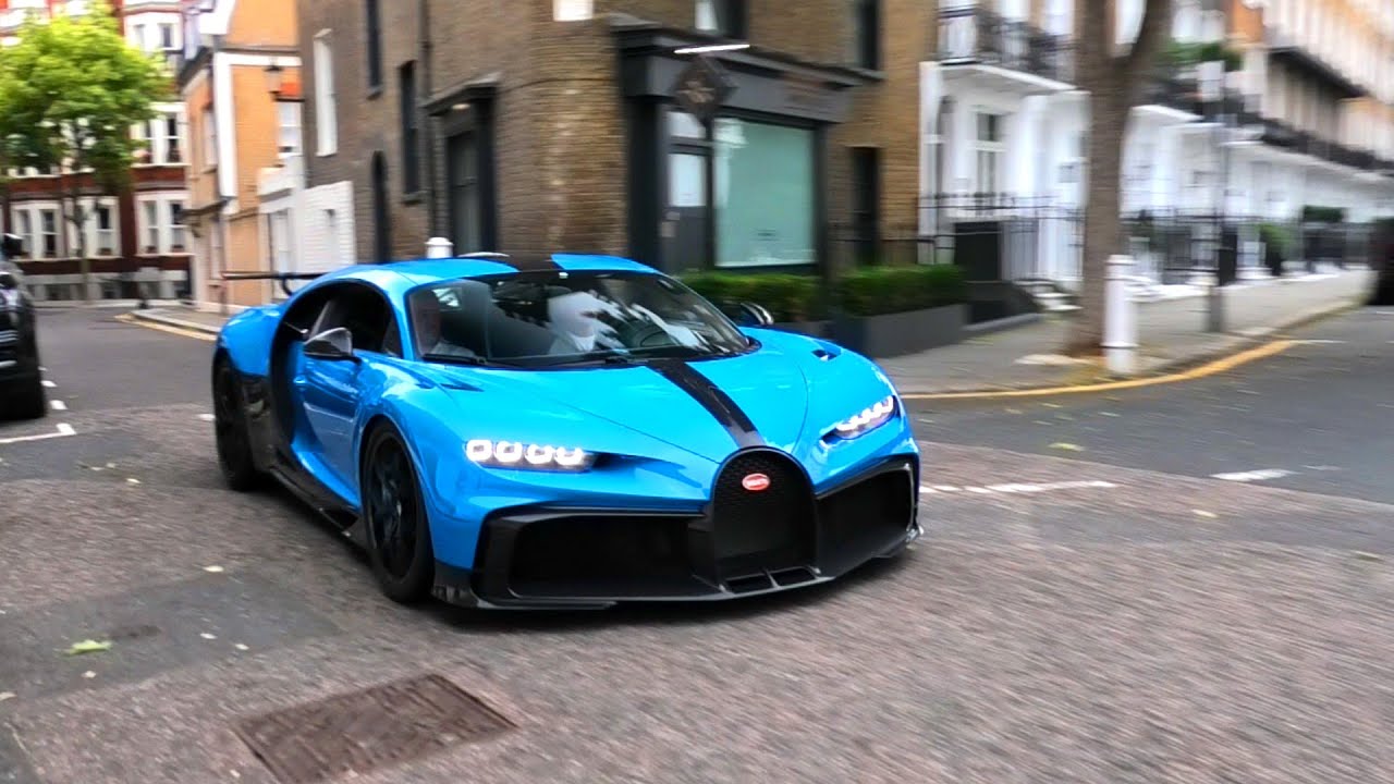Hypercars in het centrum van Londen
