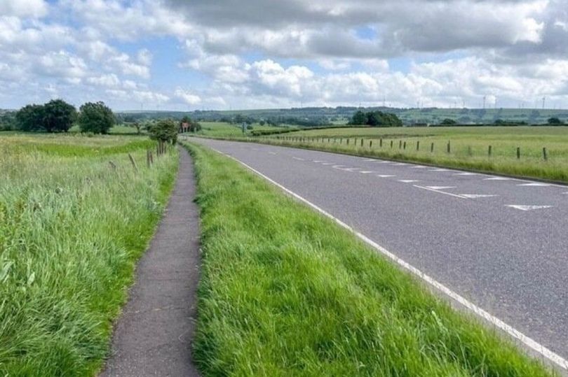 Runner seriously hurt in road crash on Lanarkshire country road