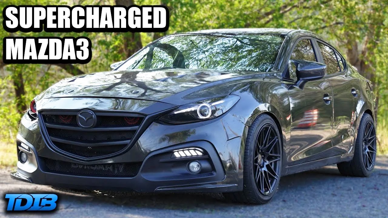 Supercharged Mazda 3 proves any car can be modified