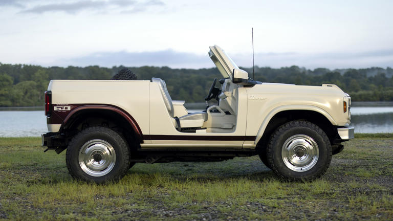 The Ford Bronco Roadster is an ice-cool one-off with two seats and a ...