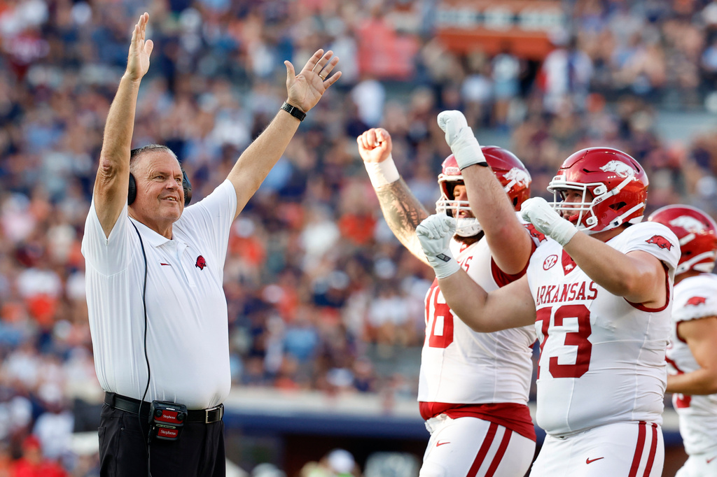 Arkansas coach Sam Pittman under pressure to deliver in 2025