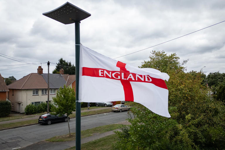 Roundabouts graffitied with St George’s Cross amid row over flags on ...