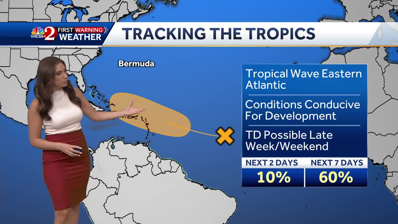 National Hurricane Center tracking 2 areas in the Atlantic behind ...