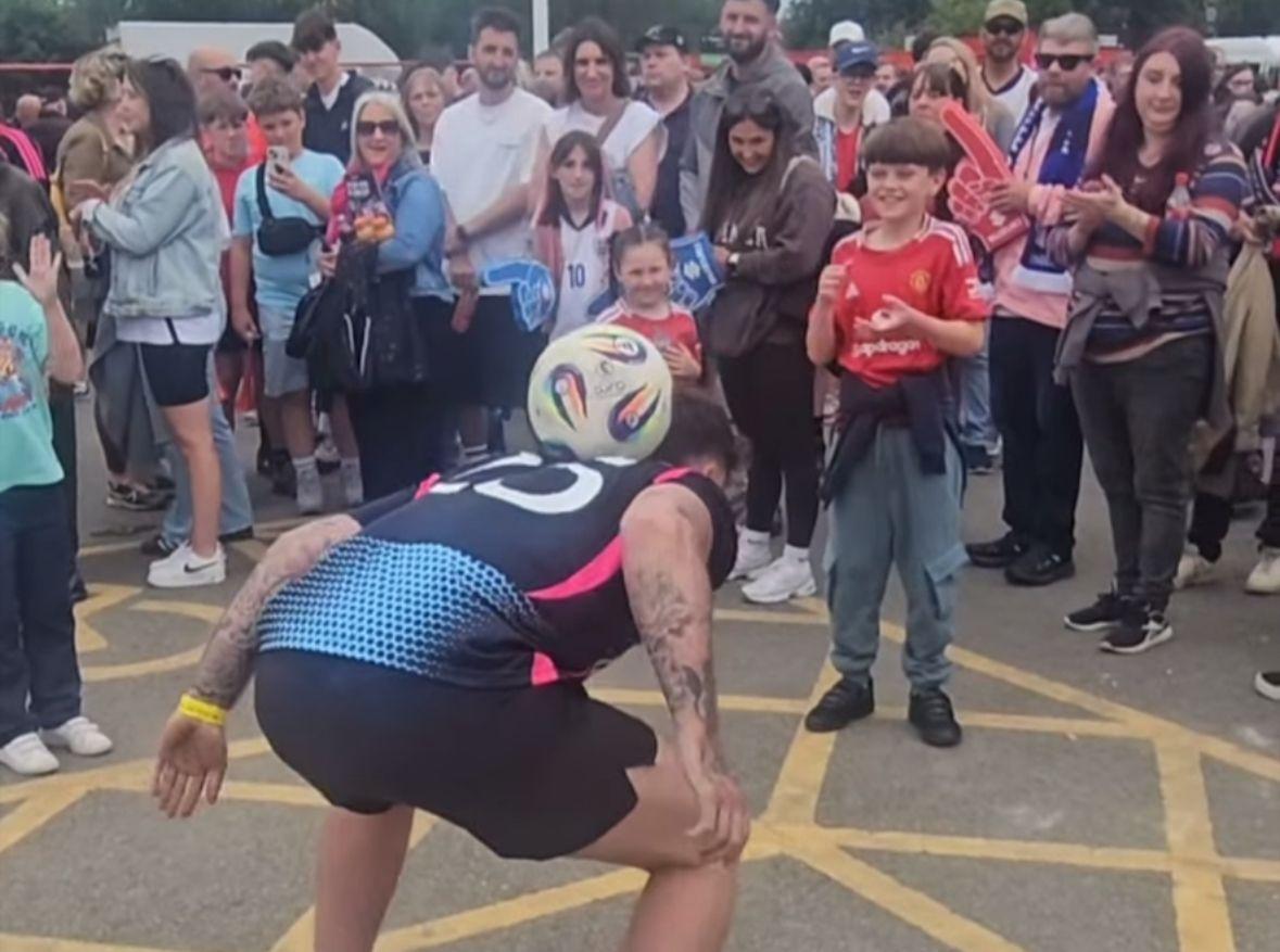 Jay Rosa’s Electrifying Soccer Aid 2025 Performance Continues to Inspire