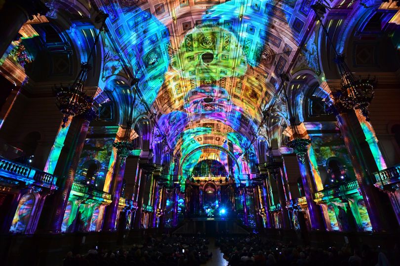 Last chance to see immersive light show at historic venue