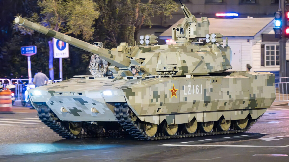 China: Neuer Panzer bricht mit Design-Traditionen