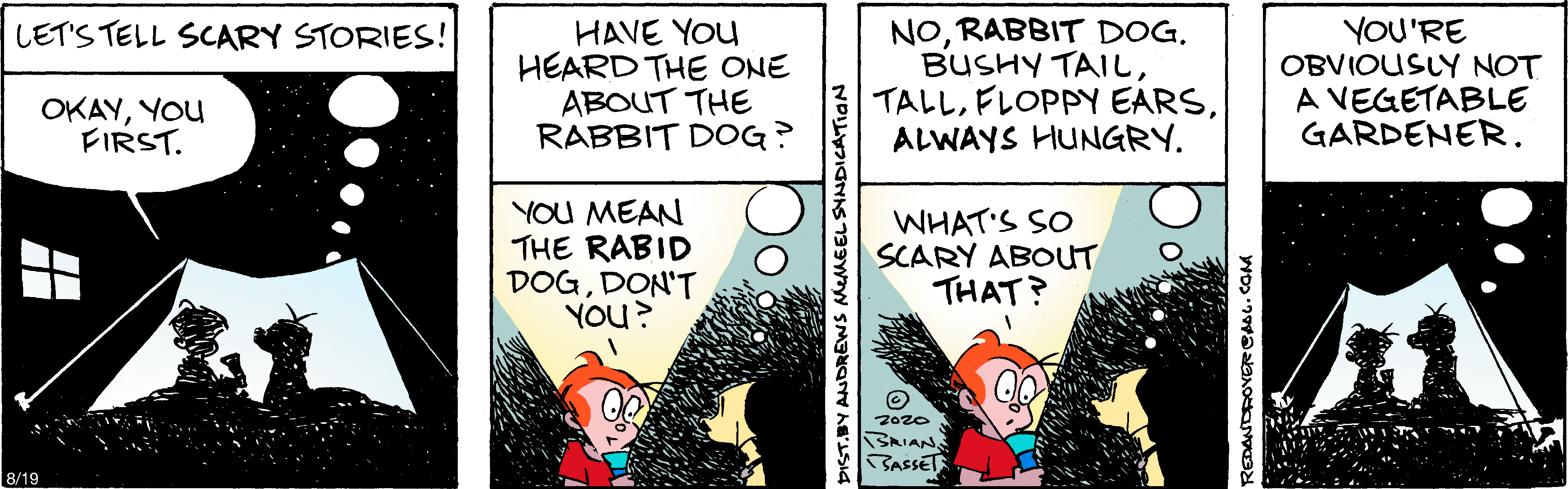 Red and Rover by Brian Basset