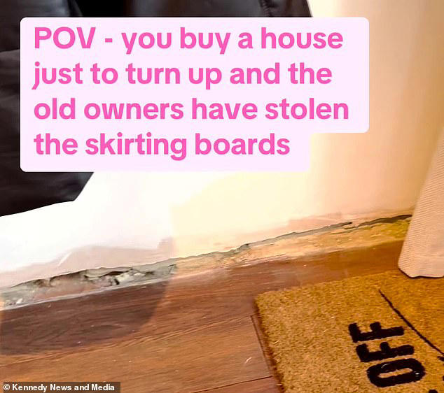 First-time home buyers shame previous owner for taking unusual item ...