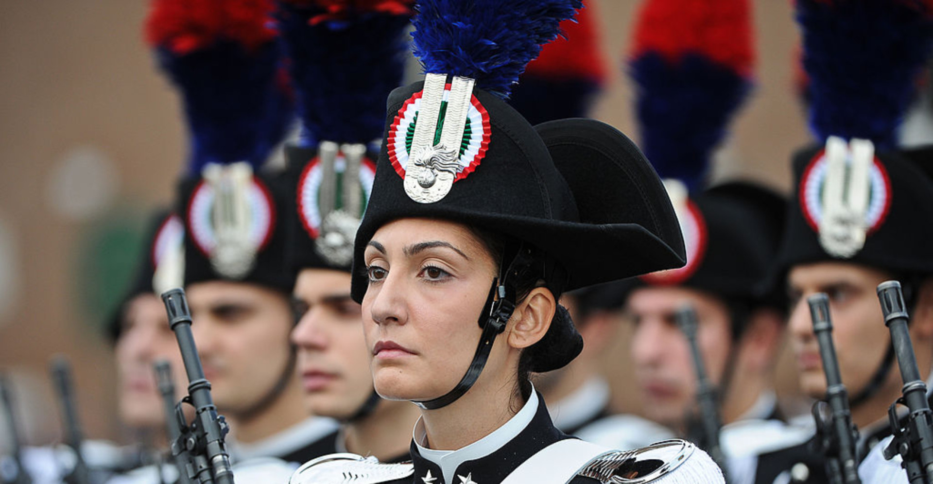 These military uniforms are designed to impress