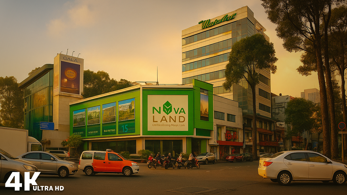 Walking Tour in Ho Chi Minh City, Vietnam – Rush Hour Views (4K)