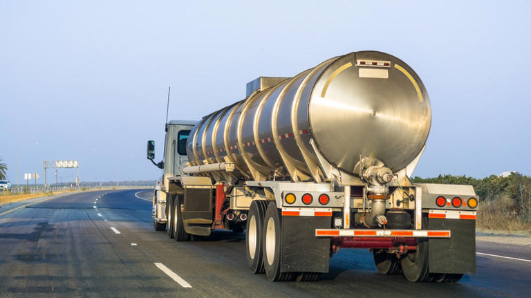 This Is What The Inside Of A Tanker Truck Looks Like