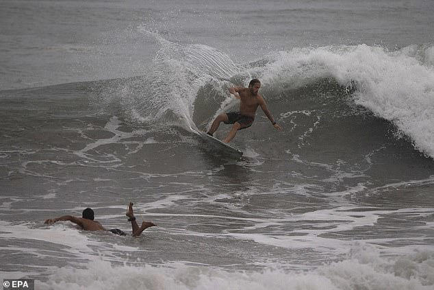 Britain will be battered by wind and rain next week as Hurricane Erin ...