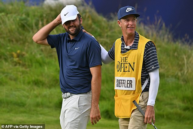 Man Scottie Scheffler drafted in to caddie earns eyewatering sum of ...