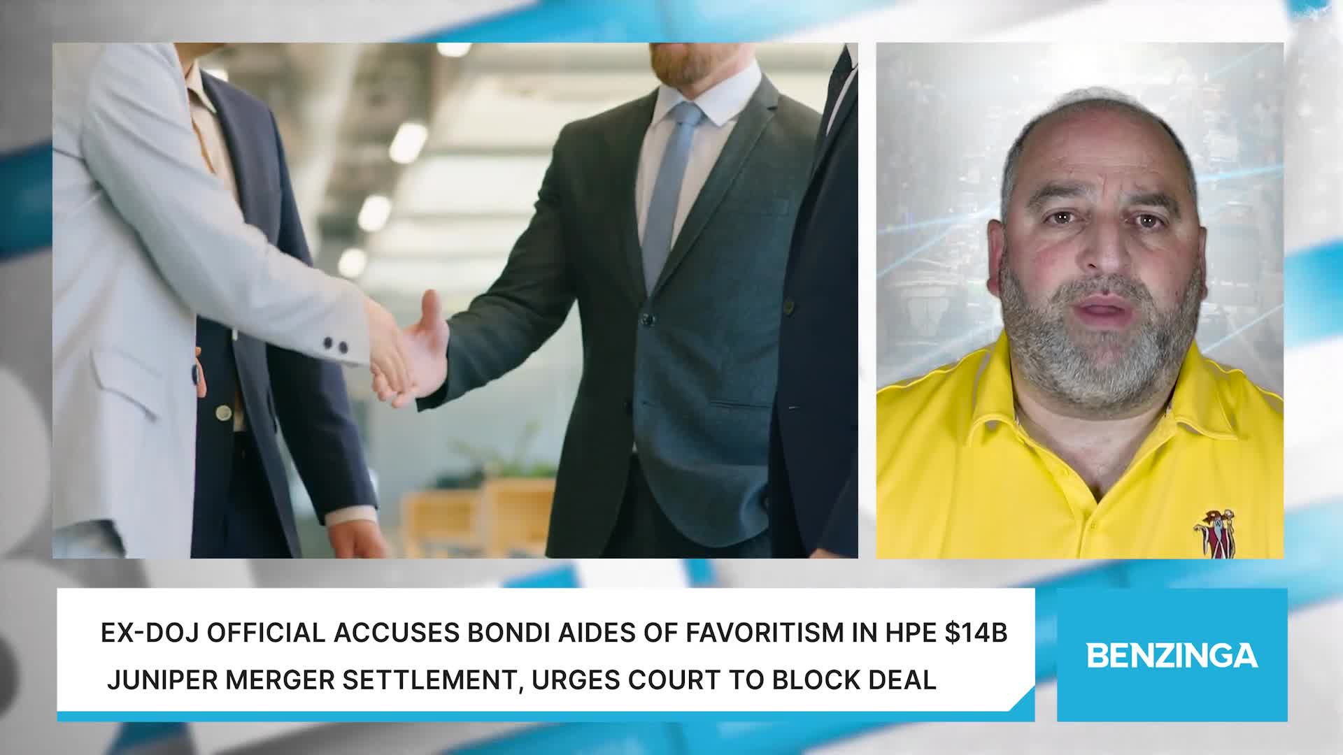 Ex-DOJ Official Accuses Bondi Aides Of Favoritism In HPE $14B Juniper ...