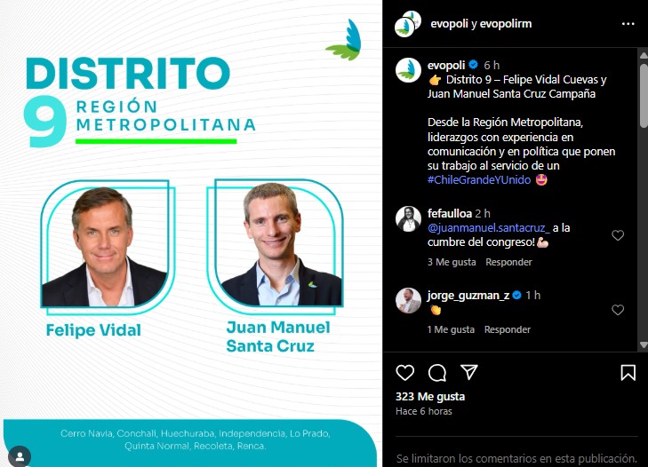 Felipe Vidal deja la televisión para iniciar carrera política