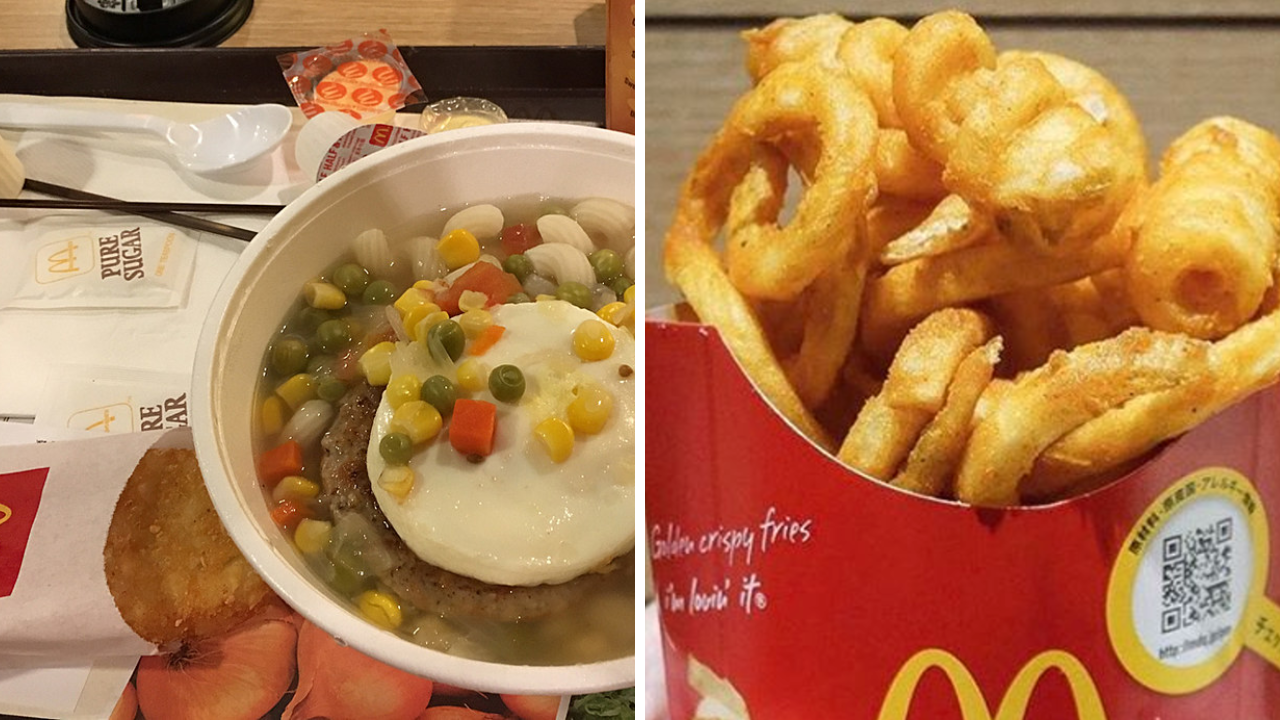 30 Unique McDonald’s meals from different countries