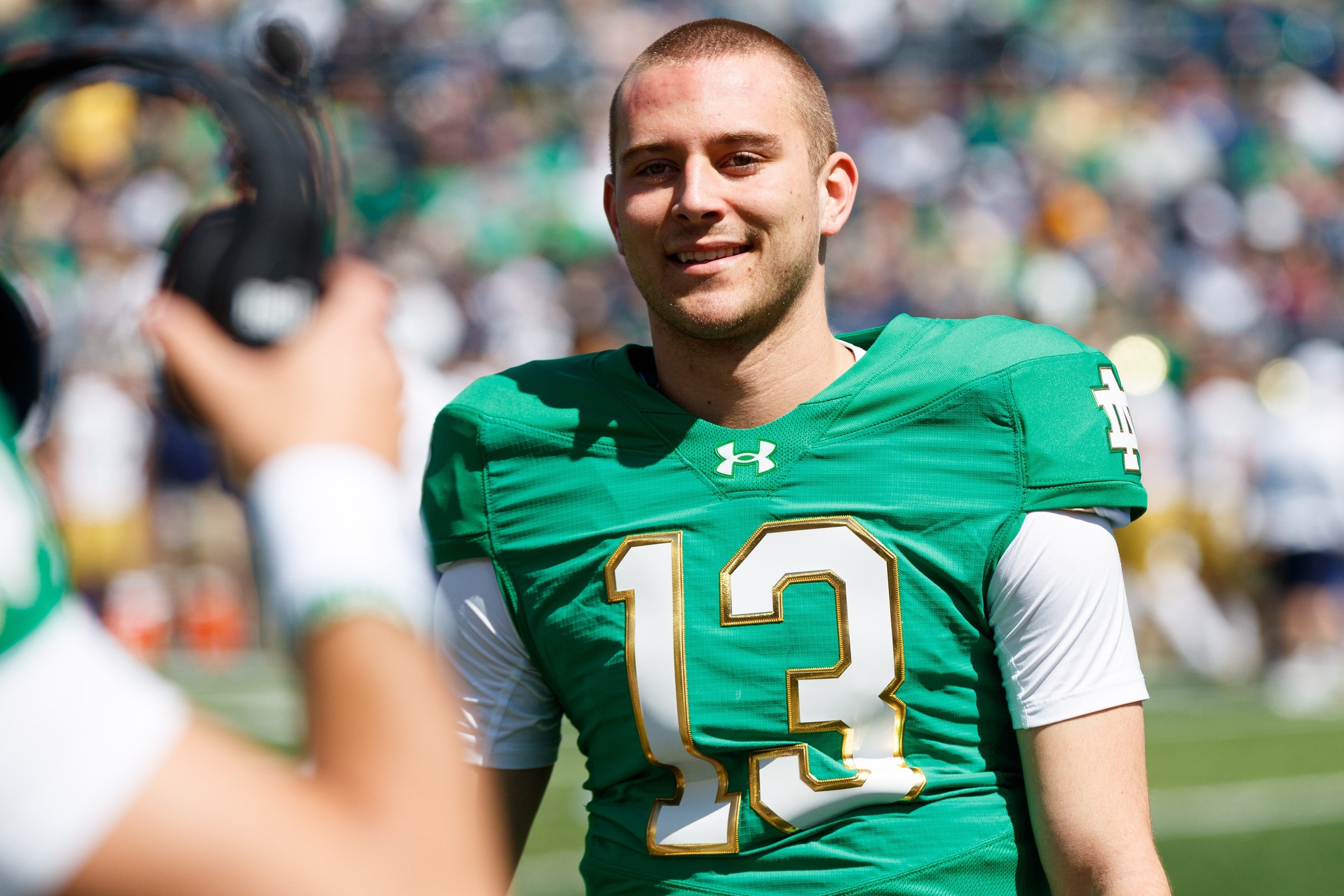 Notre Dame names redshirt freshman its starting QB for 2025 season