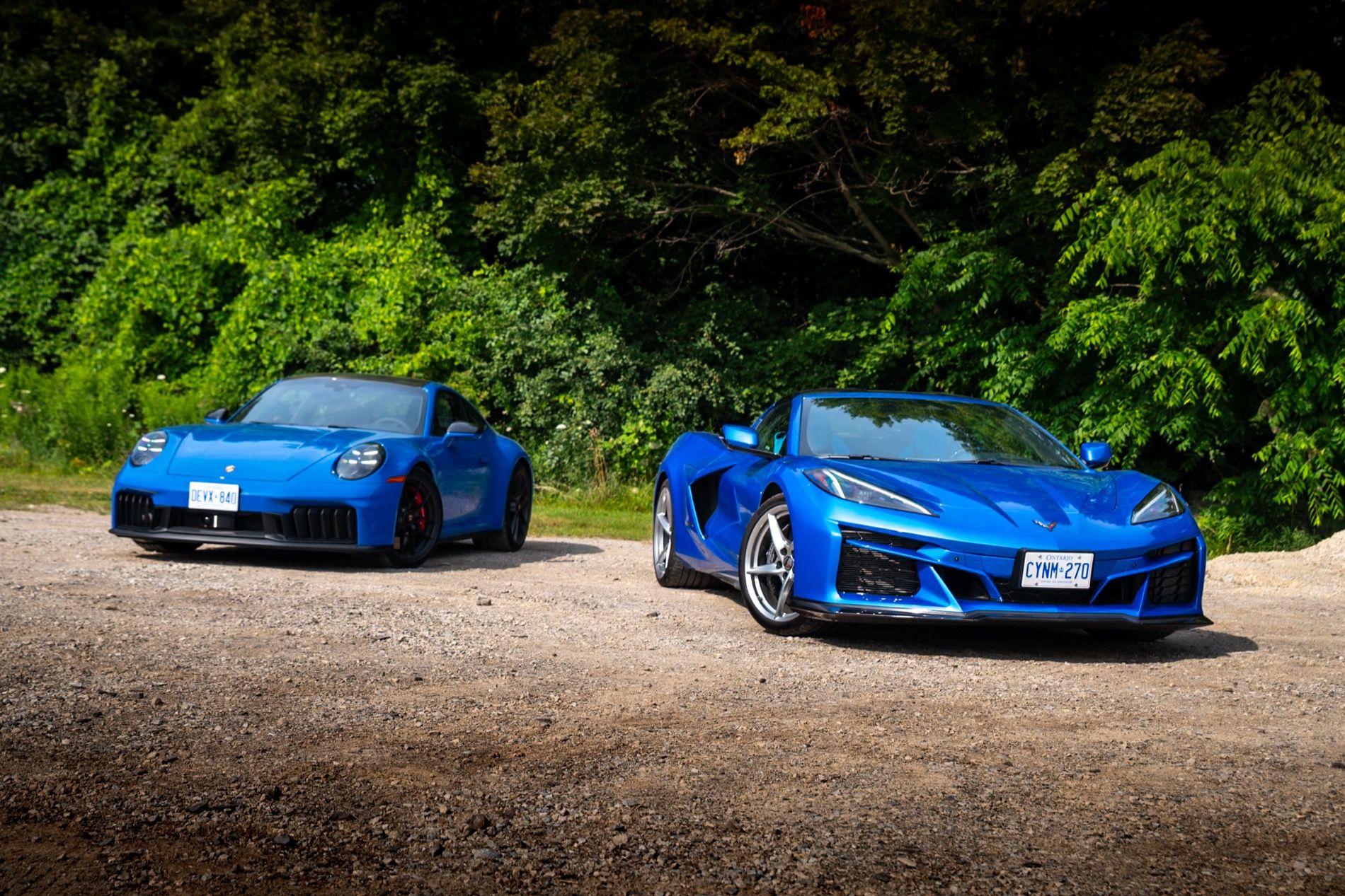 Hybrid Sports Car Comparison: 2025 Corvette E-Ray vs Porsche 911 T-Hybrid