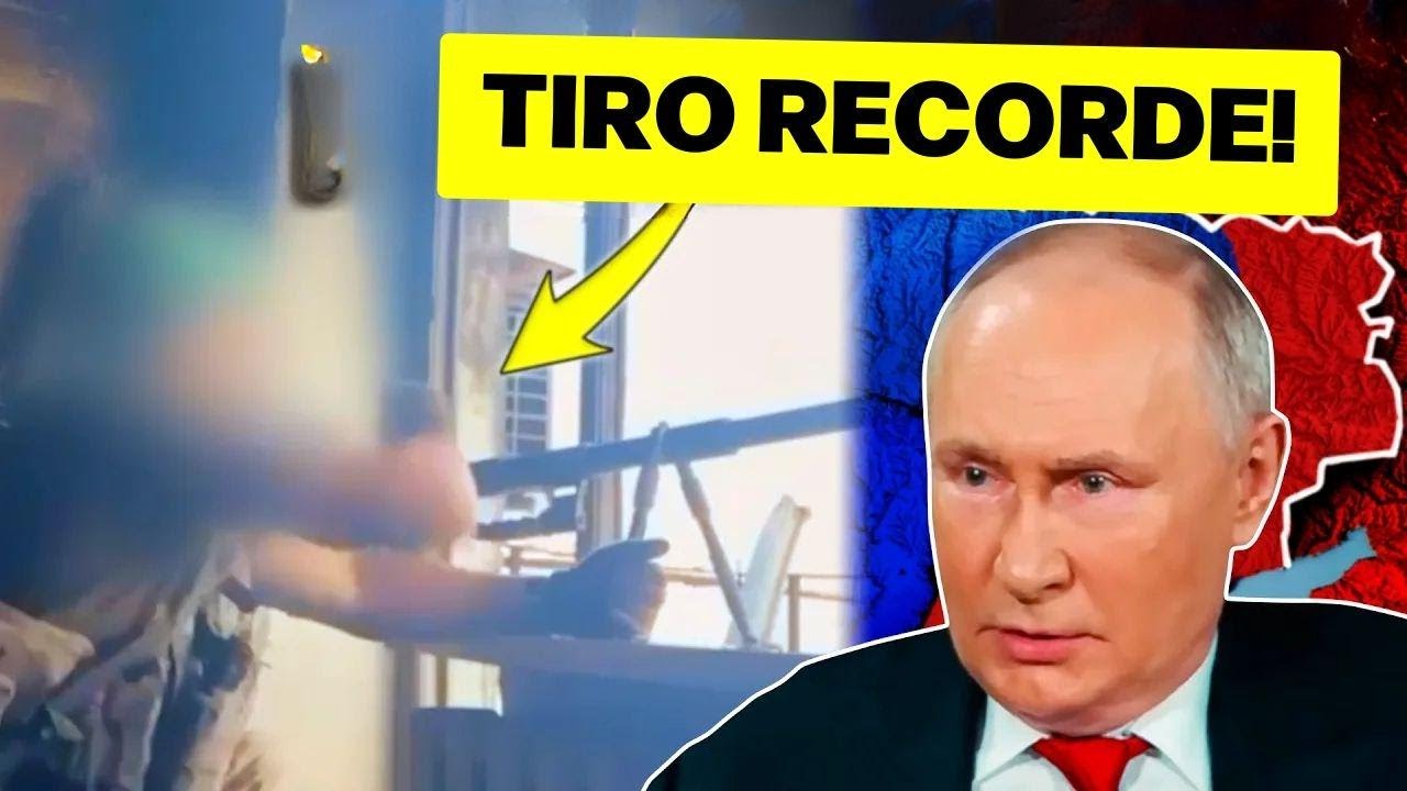 O Rifle SnipeX Alligator da Ucrânia elimina russos a 4.000 metros