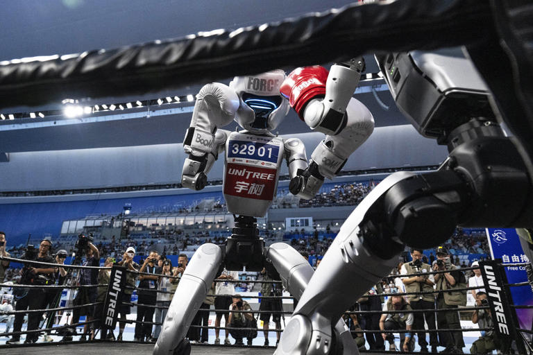 In another AI push, China holds the world's first sports event for ...