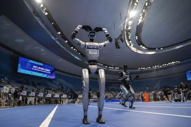 In another AI push, China holds the world's first sports event for ...