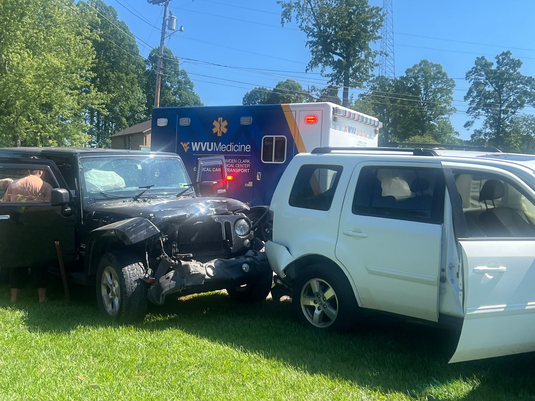 ‘A couple of injuries’ in three car crash