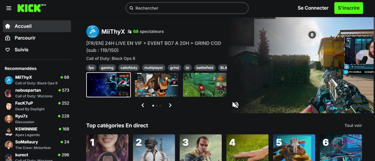 Kick, la plateforme de tous les excès au cœur de la mort du streamer ...