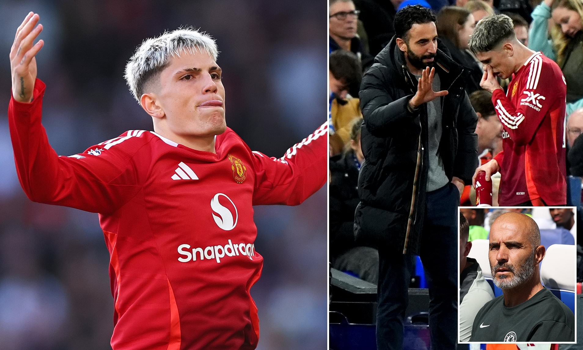 Garnacho turns down move to Champions League club as Man United star ...