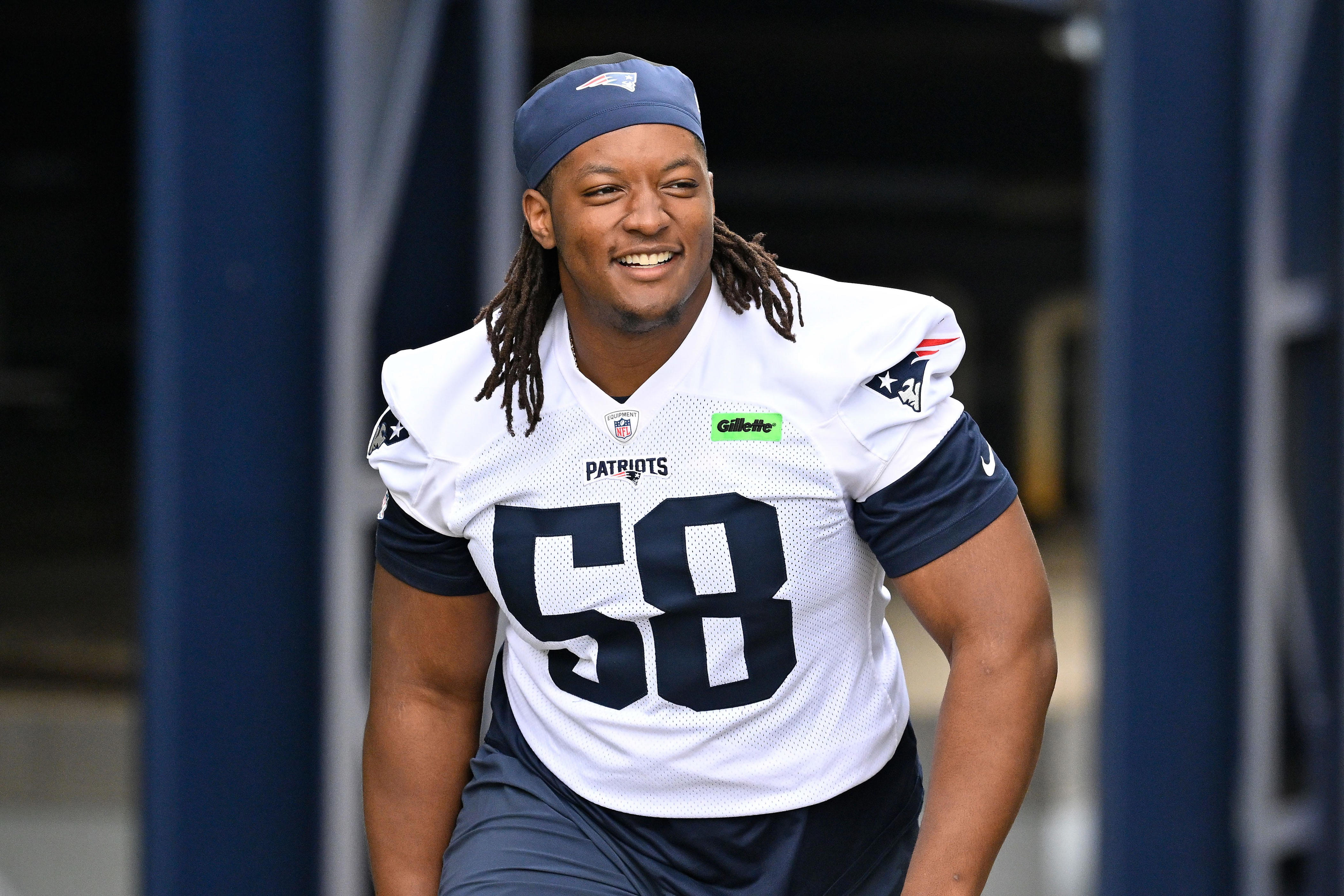 Patriots rookie Jared Wilson reveals injury that led to fewer snaps