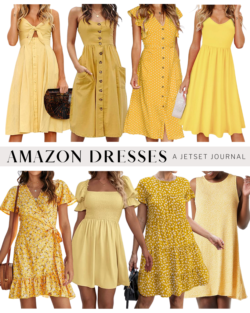 Summer is Not Yet Over With These Beautiful Yellow Dresses