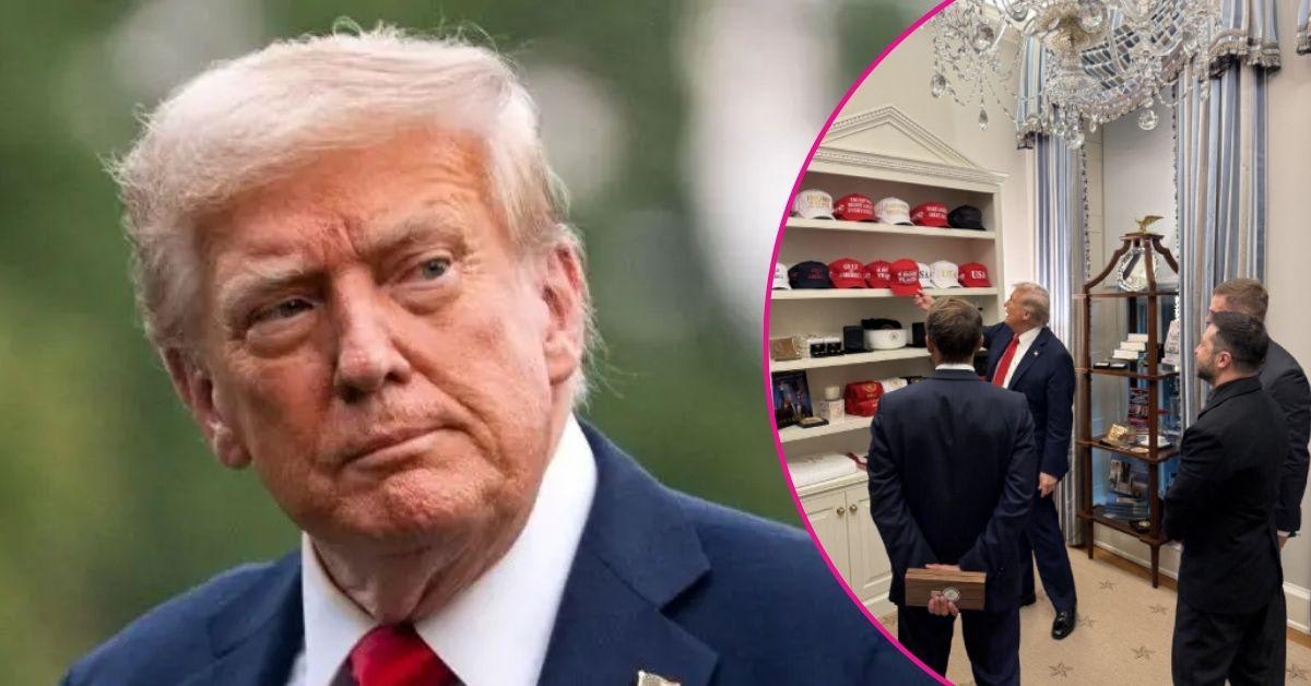 'Old Man' Donald Trump Trolled for Showing Off His MAGA Hat Collection ...