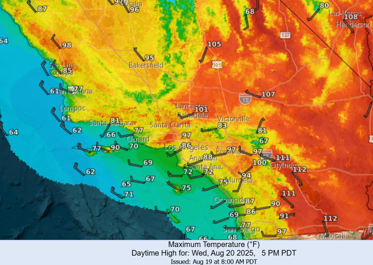 Extreme heat warning hits SoCal with triple-digit temperatures, fire risk