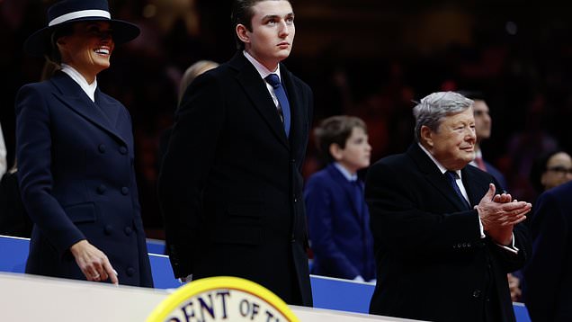 Trump admits Melania loves son Barron 'more than me'